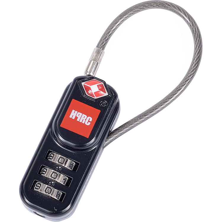 HPRC TSA Padlock for all Hard Resin Cases (Black) HPRCLO708TSA-1