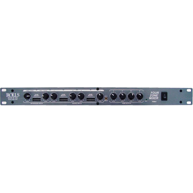 Rolls RM64 Four-Zone Mixer RM64 B&H Photo Video