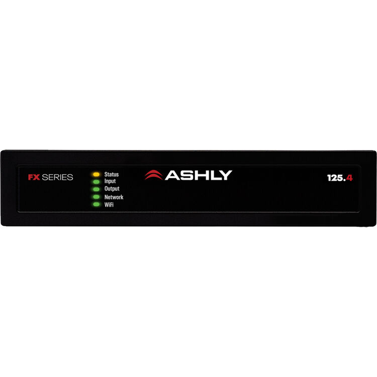Ashly FX125.4 Multipurpose Installation Network Amplifier