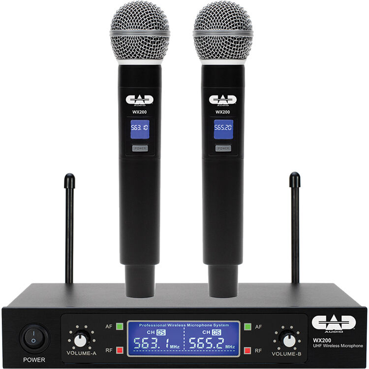 CAD WX200 2-Person Wireless Fixed-Frequency Handheld WX200 B&H