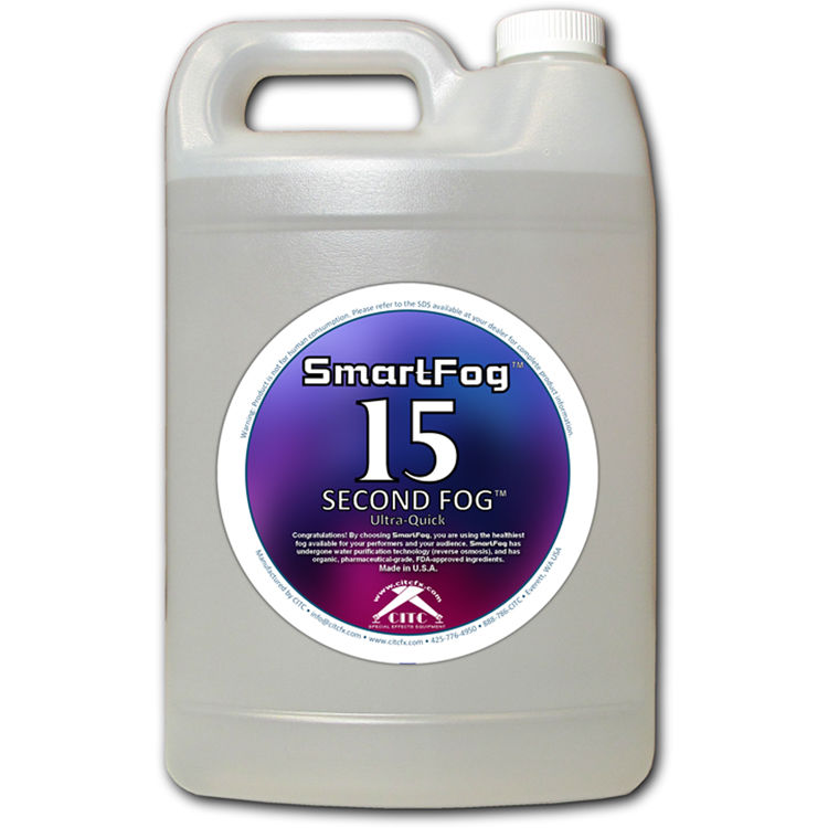 CITC SmartFog 15-Second Fog Fluid for Maniac Fog Machine 150495
