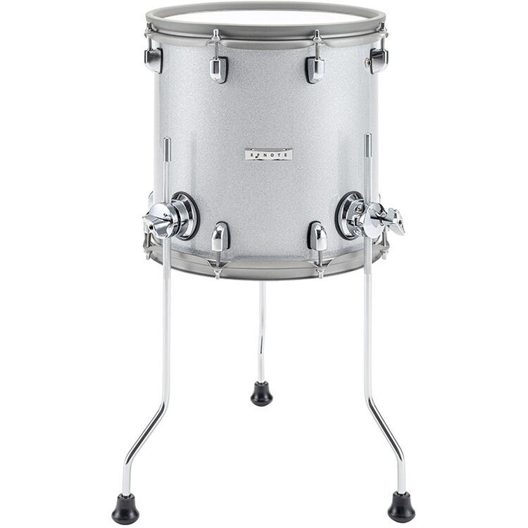 E F NOTE Floor Tom (12", White Sparkle) EFD-T1212-WS B&H Photo