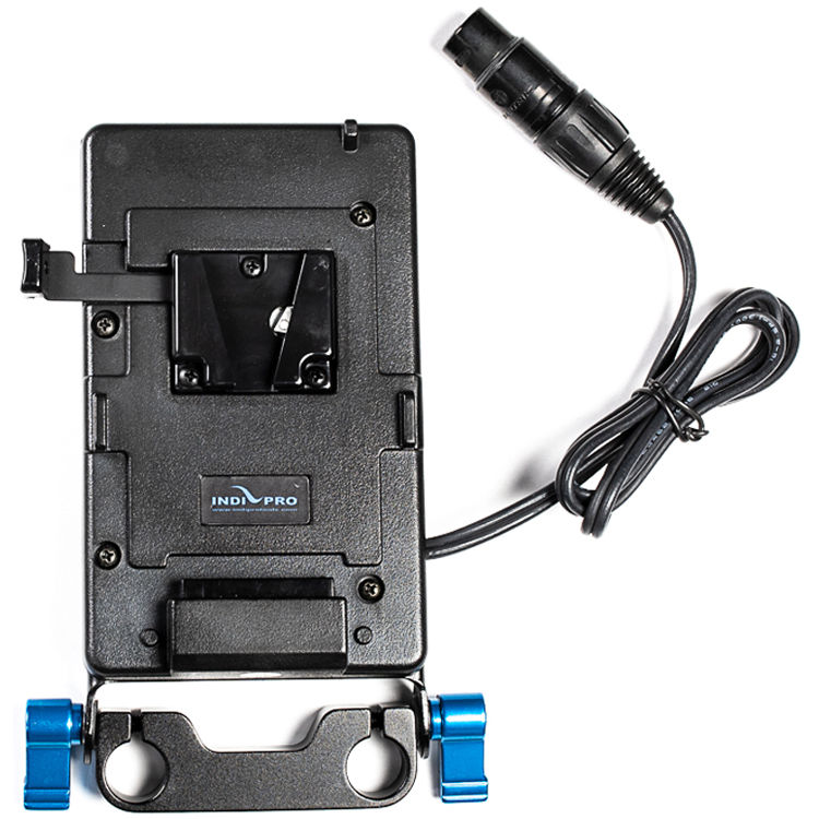 IndiPRO Tools V-Mount Plate for 4-Pin XLR Cameras & PDV4XLR B&H