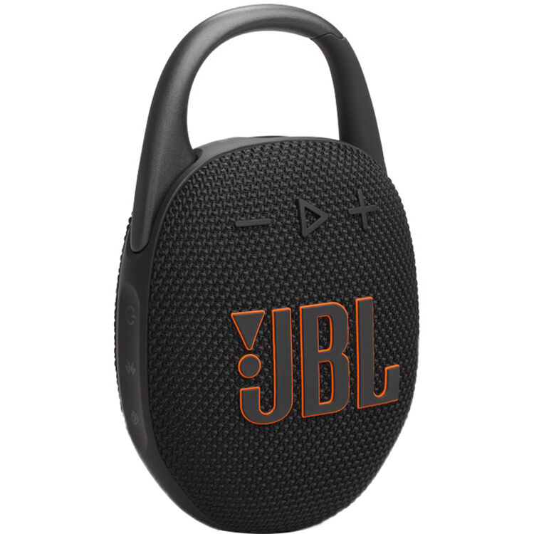 JBL Clip 5 Portable Waterproof Wireless Speaker JBLCLIP5BLKAM