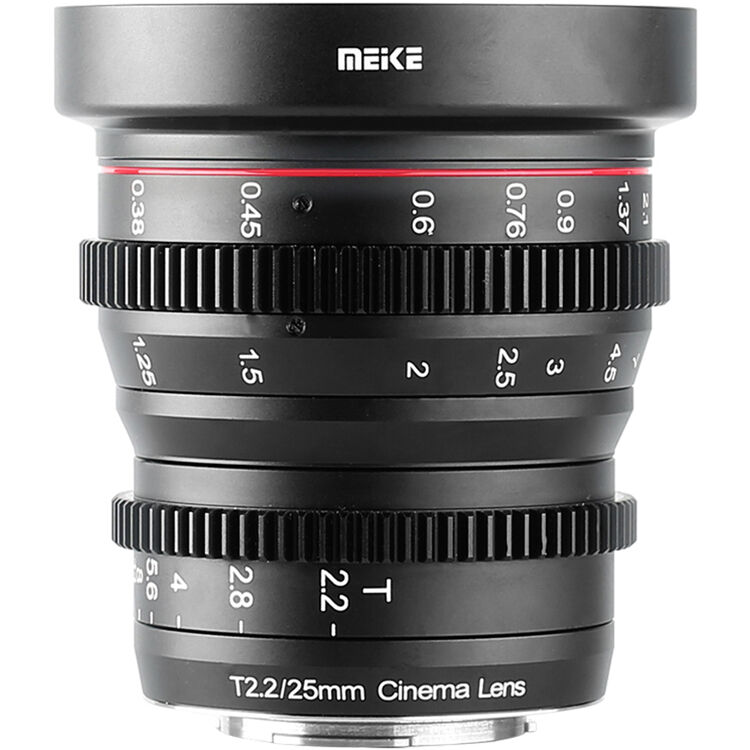 Meike 25mm T2.2 Cine Lens (Sony E Mount) MK-25T22-E B&H Photo