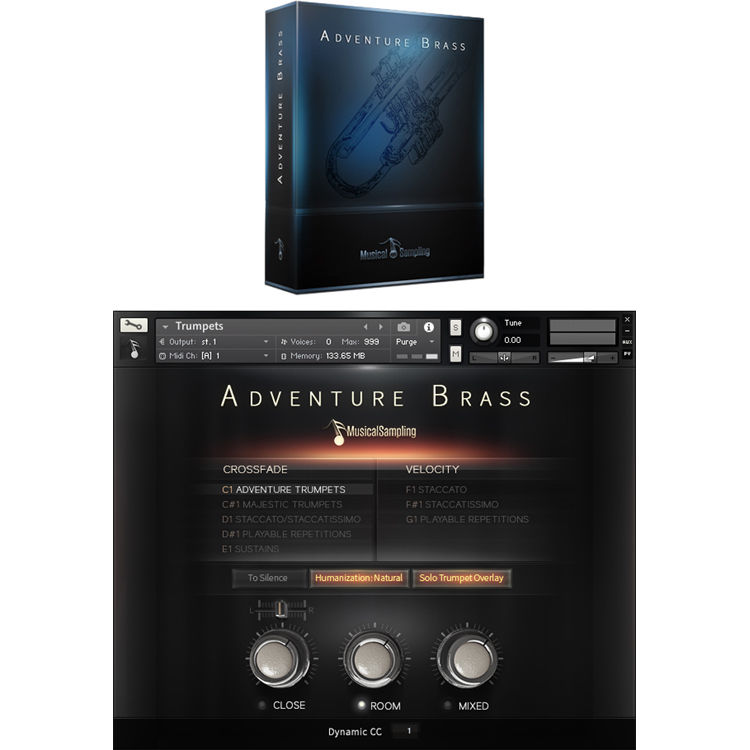 Musical Sampling Adventure Brass - Instrument Library 1133-135