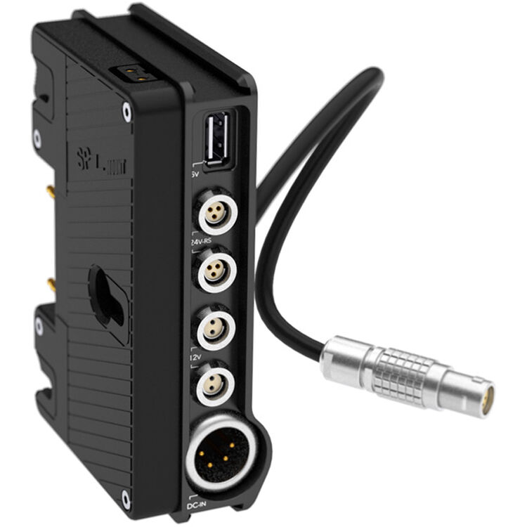 OCTAMAS gear Power Box Gold Mount with 12V ARRI 8-Pin