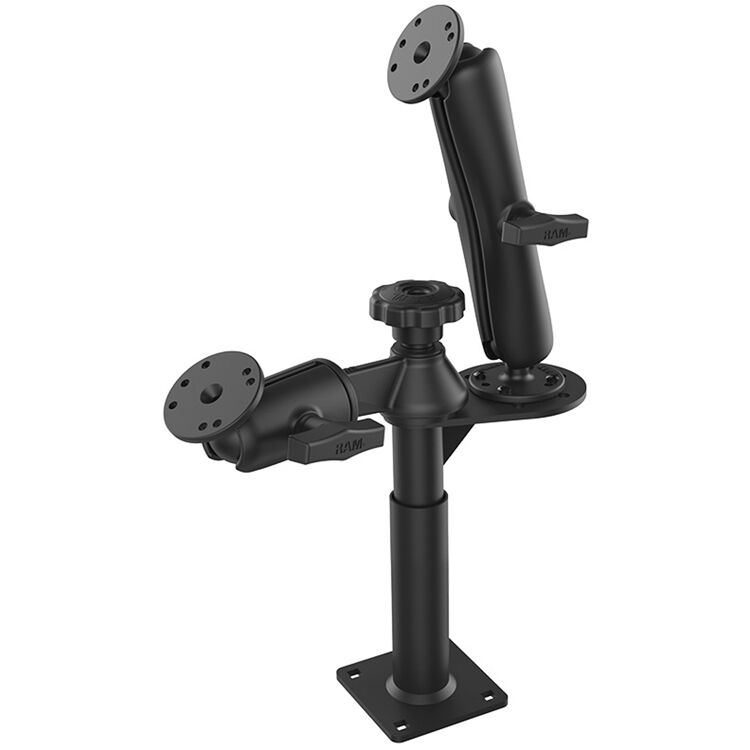 RAM MOUNTS Tele-Pole wiht 4" & 5" Poles and Double