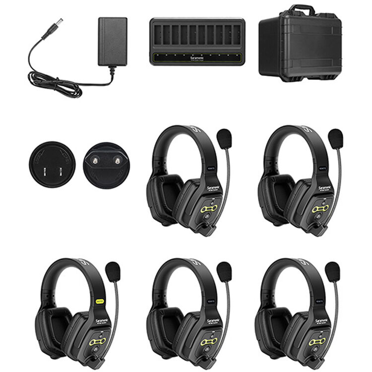 Saramonic WiTalk-WT5D 5-Person Full-Duplex Wireless WITALK-WT5D