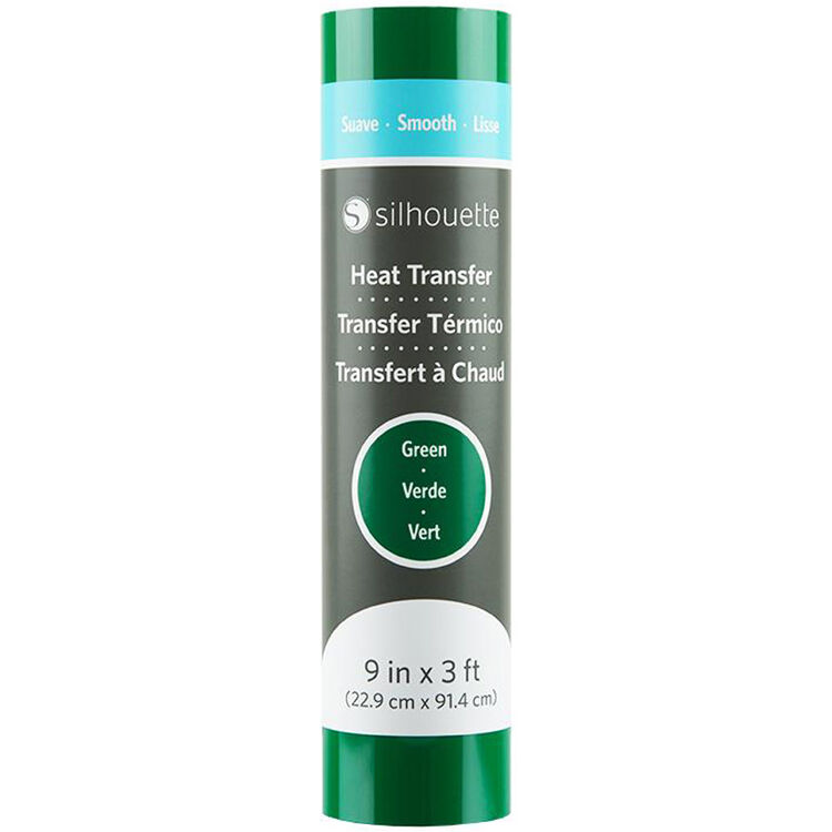 Silhouette Smooth Heat Transfer Material HEAT-9SM-GRN-C B&H
