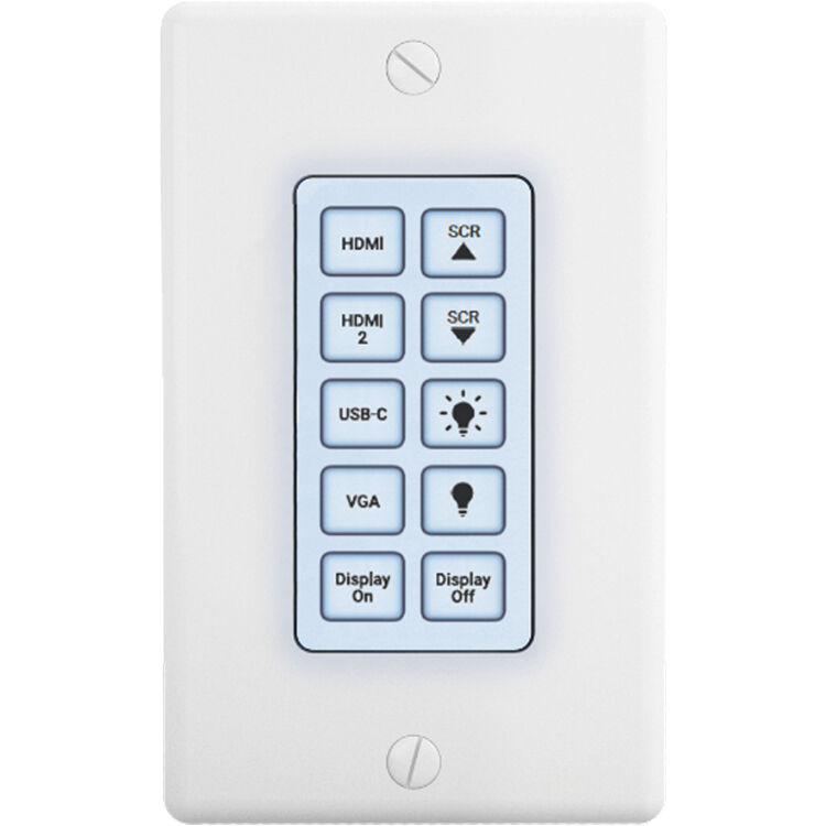 WyreStorm Synergy 10-Button Keypad Controller SYN-KEY10 B&H